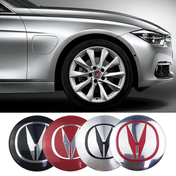 4pcs/set Car Wheel Hub Cap Srickers for Acura MDX TSX RDX ILX TLX RSX ...
