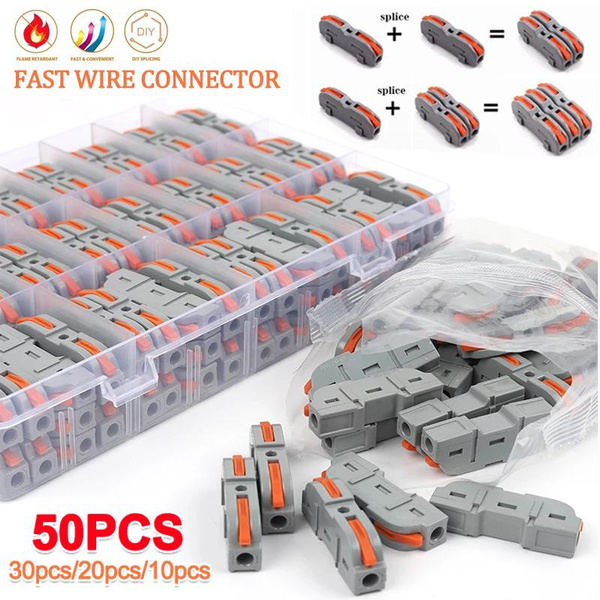 Universal Quick Splicing Multiplex Butt Wire Connector Compact ...