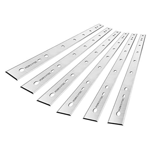 POWERTEC 12801DD 12-1/2 inch Planer Blades for DeWalt DW734 Planer ...