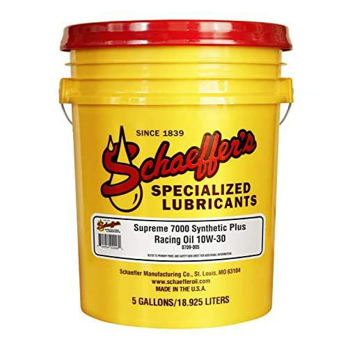 Schaeffer Manufacturing Co. 0709-005 Supreme 7000 Synthetic Plus Racing ...