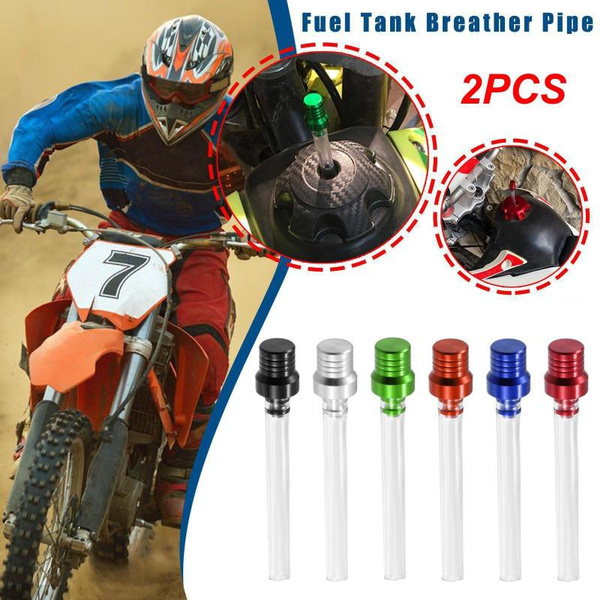 Motorcycle Gas Fuel Tank Cap Vent Breathing Tube Hose Universal for ...