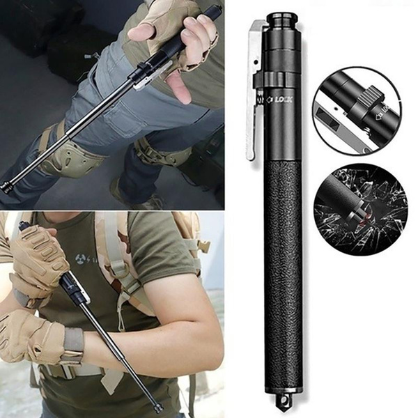 Automatic Spring-loaded Telescopic Crowbar Vehicle Self-defense with ...