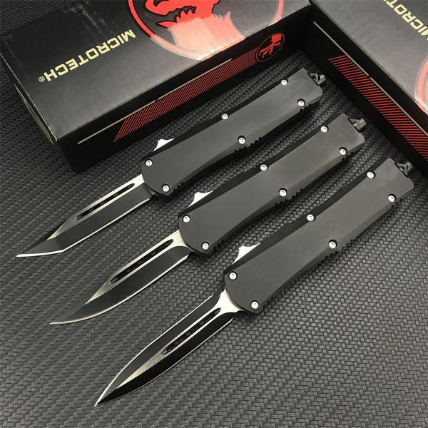 2023 Spring Assisted Knife Small Microtech A07 AUTO OTF-Safety Dagger ...