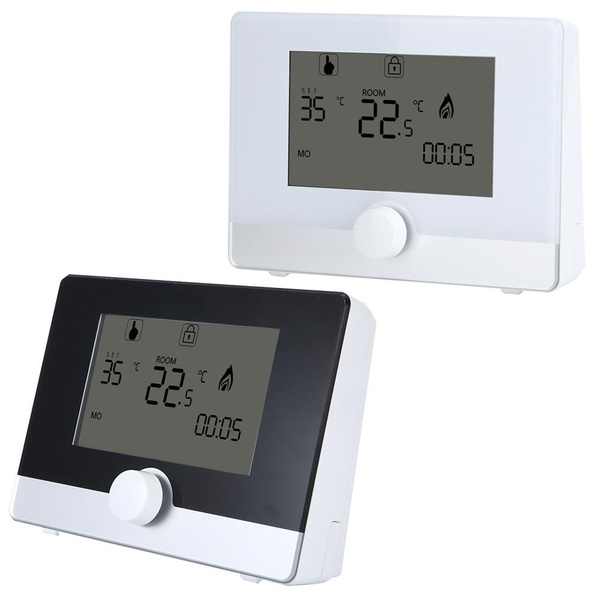 NEW Digital Programmable Thermostat Temperature Controller For Wall ...