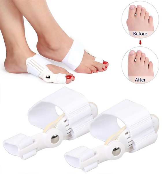 1/2Pcs Bunion Corrector, Adjustable Bunion Splint Big Toe Straightener ...