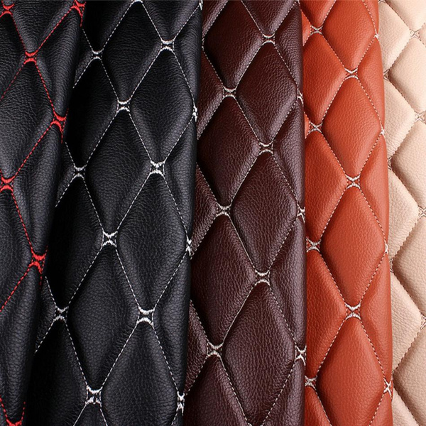 1X1.55M Thick Artificial PU Leather Fabric For Upholstery Furniture Car ...