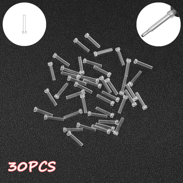 30pcs Earring Sleeves for Sensitive Ears Plastic Earring Anti-allergic ...