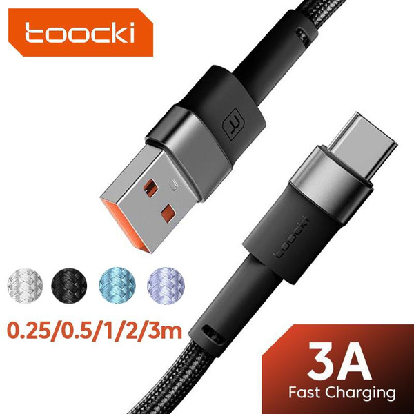 Toocki 3A USB to Type-C Cable Quick Charge USB C Data Cable Fast ...