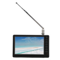 5in Portable Mini Digital TV Pocket Television Built-in Rechargeable ...