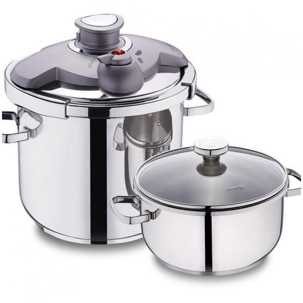 Korkmaz Aqua 4-Piece Pressure Cooker Set A175 | Wish