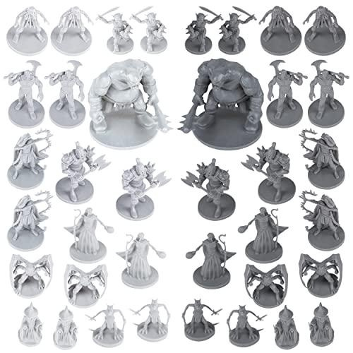 Path Gaming 38 Miniatures Fantasy Tabletop RPG Figures for Dungeons and ...