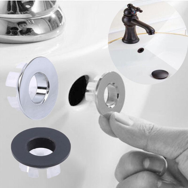 Wash Basin Overflow Ring Cover Insert Wash Basin Ring Hole Cover Cap ...