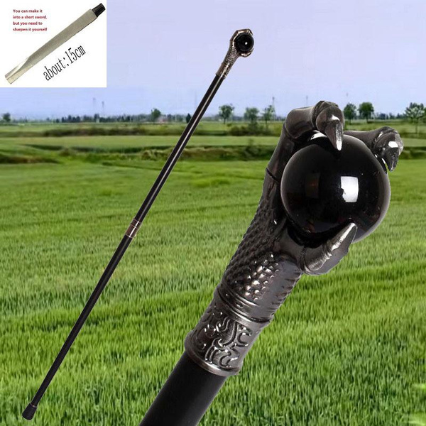 Dragon Claw With Black Ball Walking Stick Man Women Decorative Sticks ...