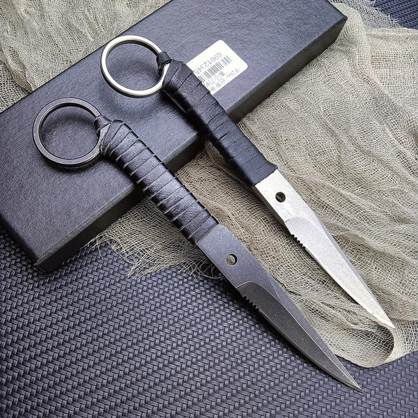 New Bastinelli Fixed Blade Small Tactical Knife Multifuctional Outdoor ...