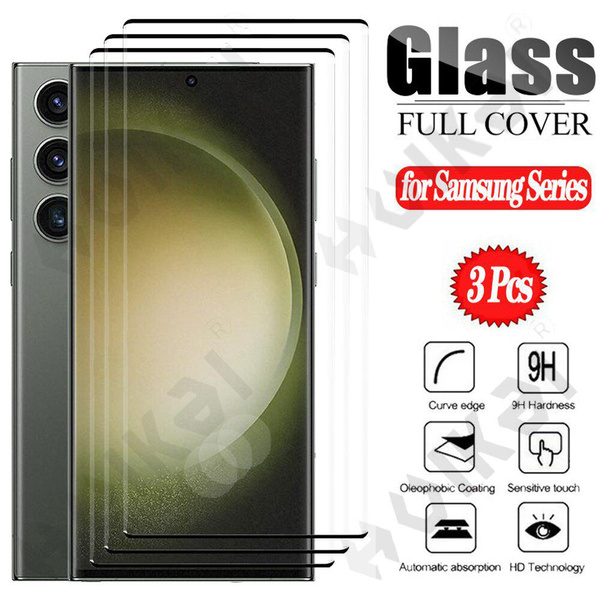 3 Pcs Samsung Galaxy S23 S22 S21 Ultra Screen Protector A54 A34 A14 ...
