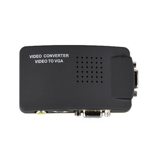 RCA Composite AV S-Video to VGA Converter Box for DVD DVR VCR Monitor ...
