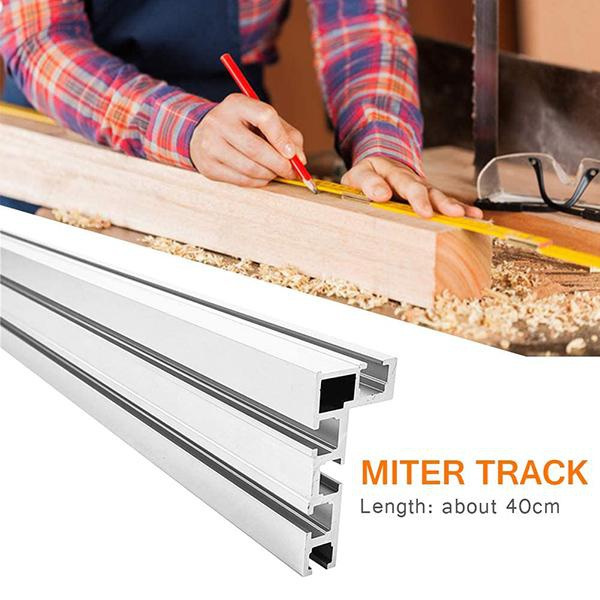 Miter Track,400mm 75 Type Aluminum Miter T-Track,DIY T Slot Bandsaw Jig ...