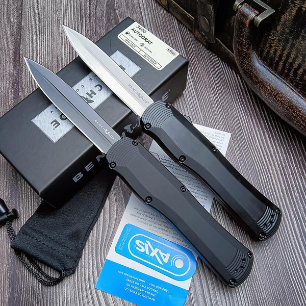 Top Quality Adjustable Switchblade Tactical Spring Knives Benchmade ...