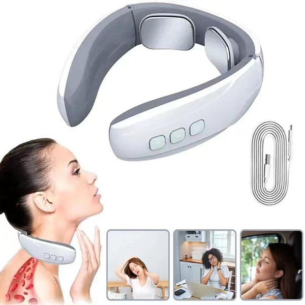 USB Charging Neck Acupoints Lymphvity Massage Device, Intelligent Neck ...