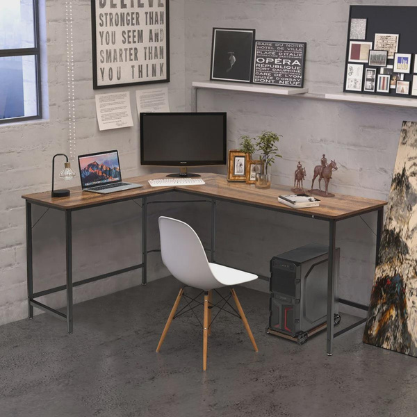 Corner Computer Desk Home Office L-Shaped Computer Table Study Tables ...