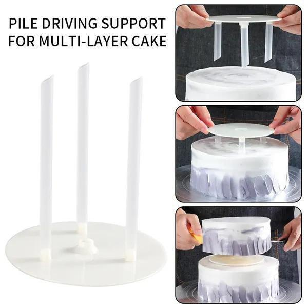 Multi-layer Cake Support Frame Practical Cake Stands Round Dessert ...