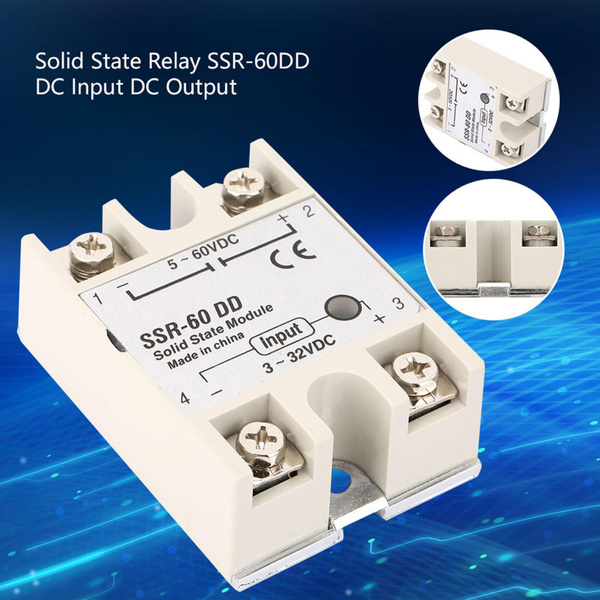 DCDC Solid State Relay SSR60DD 60A 332VDC To 5200VDC SSR | Wish