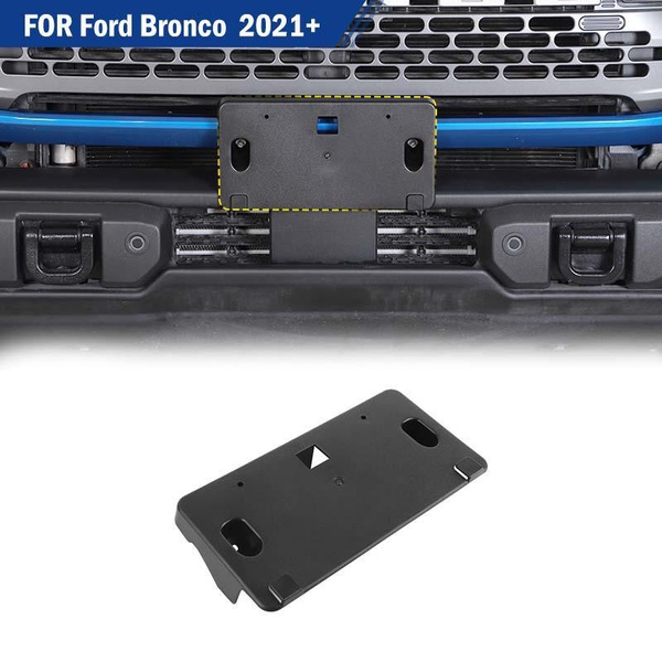 Car Front License Plate Mount Stand License Plate Fixed Bracket for ...