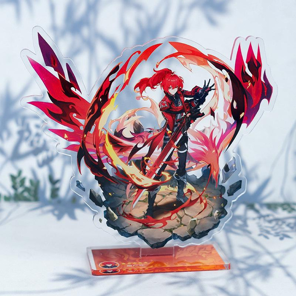 Genshin Impact Acrylic Animation Accessories Mondstadt Characters Diluc ...