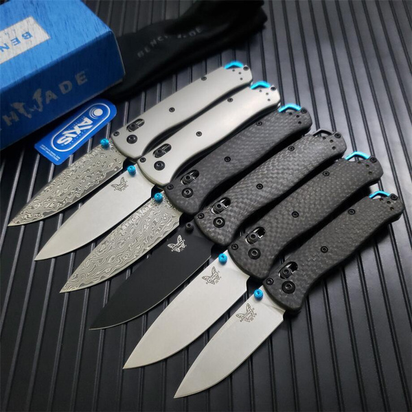 Newest Benchmade 533/535 Bugout Series AXIS Folding Knife S30V/Damascus ...