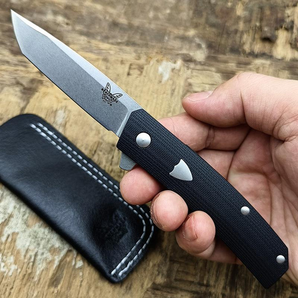 NEW Benchmade 601 Butterfly Knife Tactical Folding Knife G10 Handle ...