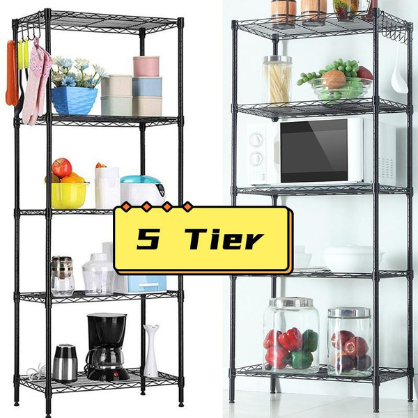 Heavy Duty 5 Tier Changeable Assembly Floor Standing Carbon Steel ...