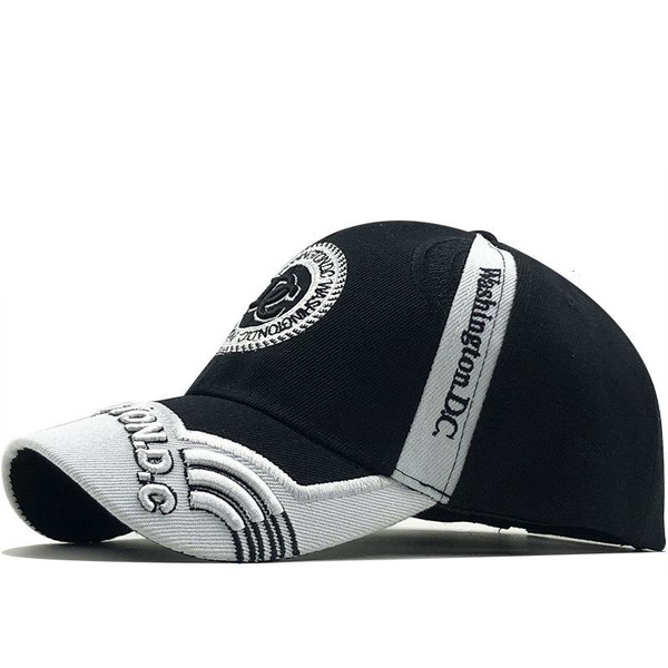 New Embroidered Fashion Letter Peaked Cap Men's and Women's Hip-hop ...