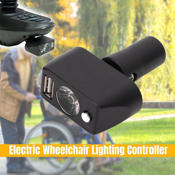 Electric Wheelchair Light Controller 3 Pin XLR Head USB Adjustable ...