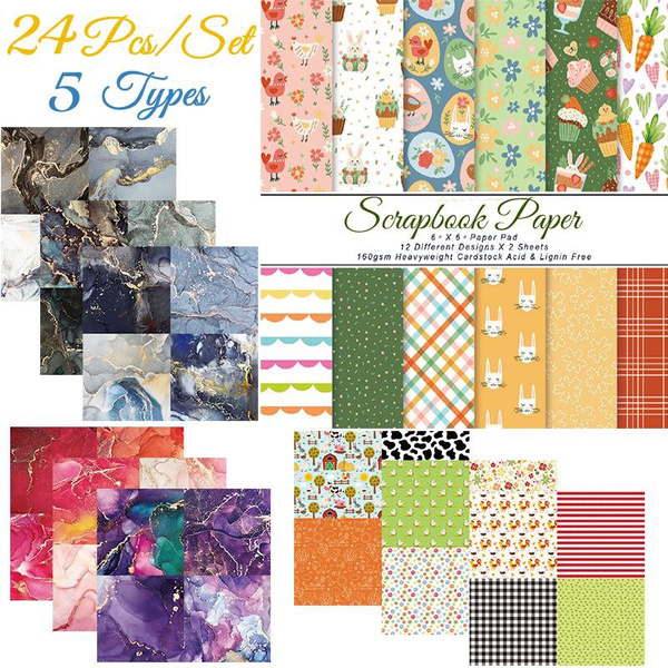 5 Types 24Pcs/Set Sprinkle Gold, Starry Sky, Animals, Easter Theme ...