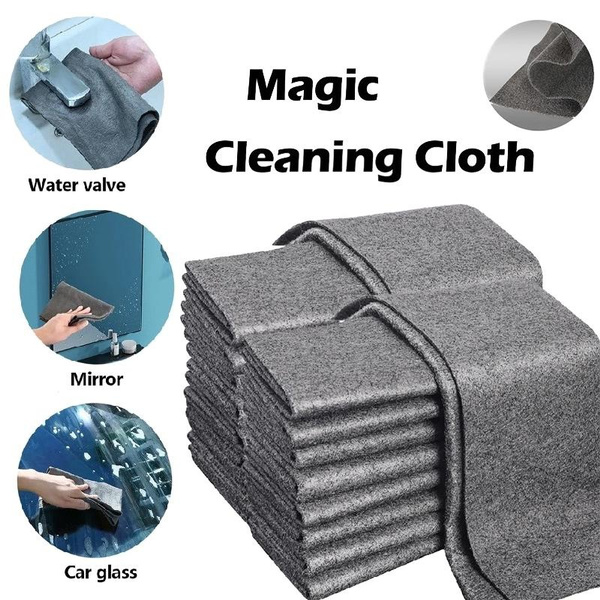 Magic Glass Wiping Cloth Streak Free Thick Magic Cleaning Cloth ...