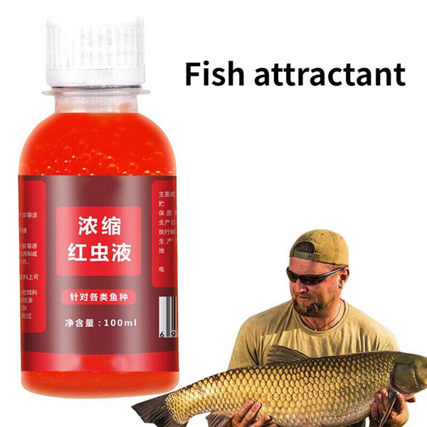 100ml Strong Fish Attractant Concentrated Red Worm Liquid Fish Bait ...