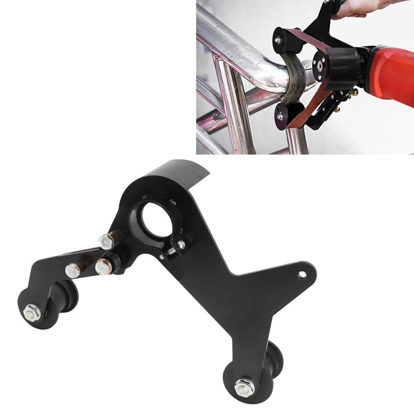 Mini Belt Sander DIY Sanding Machine Stainless Steel Tube Pipe Polisher ...
