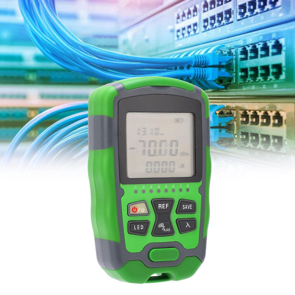 Optical Fiber Power Meter, Fiber Optic Cable Tester With Digital ...