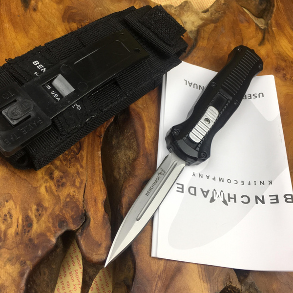 NEW Benchmade Heretic Quick Jump Spring Switch Auxiliary Straight Out ... NEW Benchmade Heretic Quick Jump Spring Switch Auxiliary Straight Out ...