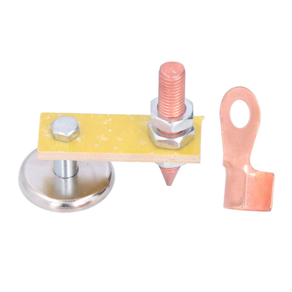 Magnet Clamp Head Magnetic Welding Fix Ground Clamp Screw Fixing for ...
