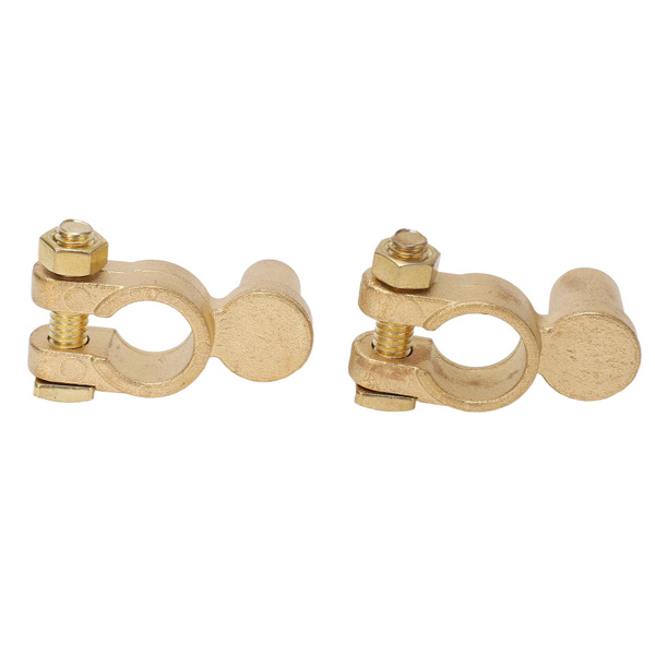 1 Pair SAE to JIS Car Battery Terminal Connector Positive Negative Top ...