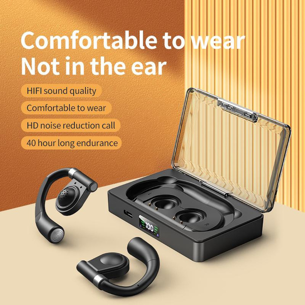 new hot Open Earless True Wireless Sports Headset Audio Device Embedded ...