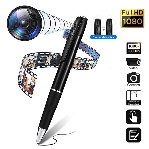 1080P HD Mini Secret Camera Pen Camera Portable Wearable DV DVR Micro ...