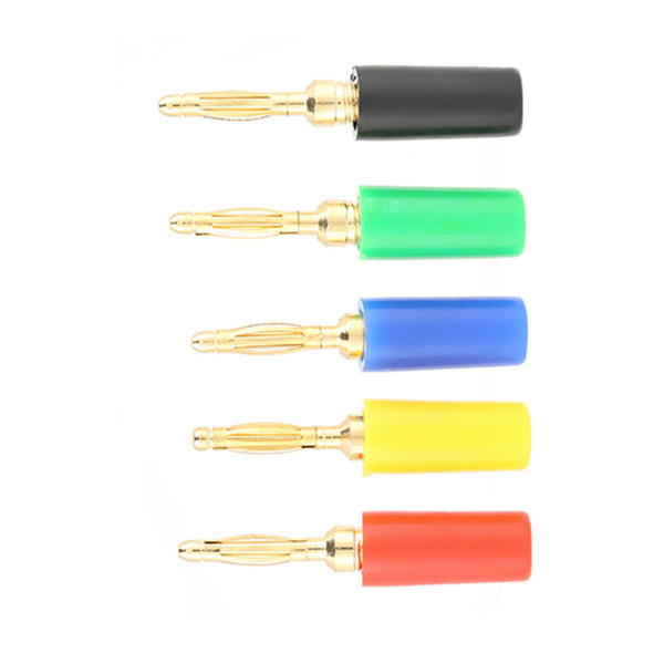 20 Pcs Banana Socket, Mixed Color Speaker Terminal Binding Post Banana ...