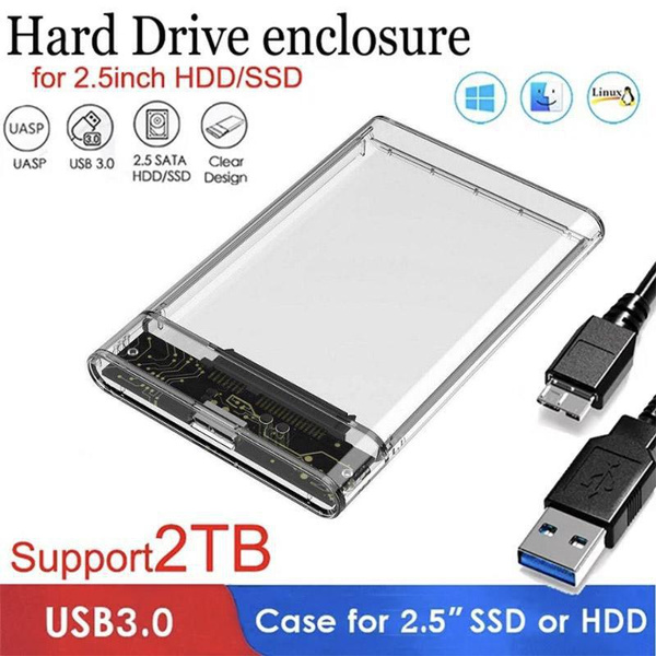 Harddisk Boxs USB C 3.0 Type-C 2.5 Inch HDD SSD Shell SATA External ...