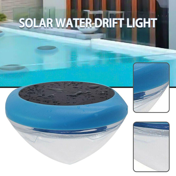 New RGB Solar LED Floating Light Colorful Swimming Pool Pond Underwater ...