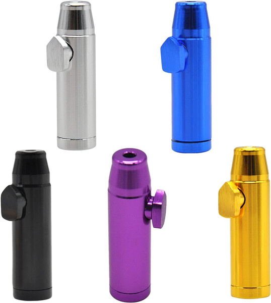 Metal aluminum Leak-proof Bullet Sniff Snorter Dispenser | Wish Metal aluminum Leak-proof Bullet Sniff Snorter Dispenser | Wish