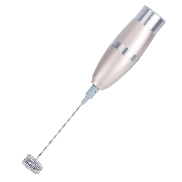 Electric Milk Frother, Handheld Automatic Milk Foam MakerWhisk Coffee ...