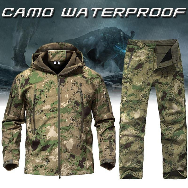 Fashion Men TAD Tactical Military Uniform Waterproof Windproof Army ...