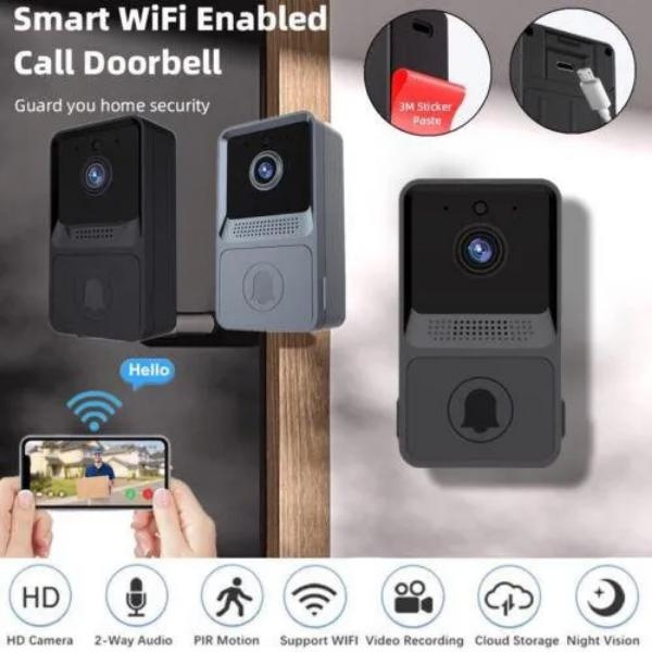 Z20 Intelligent WIFI Night Vision Low-power Visual Doorbell APP Remote ...